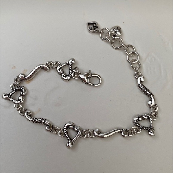 Brighton | Jewelry | Nwot Brighton Heart Bracelet | Poshmark